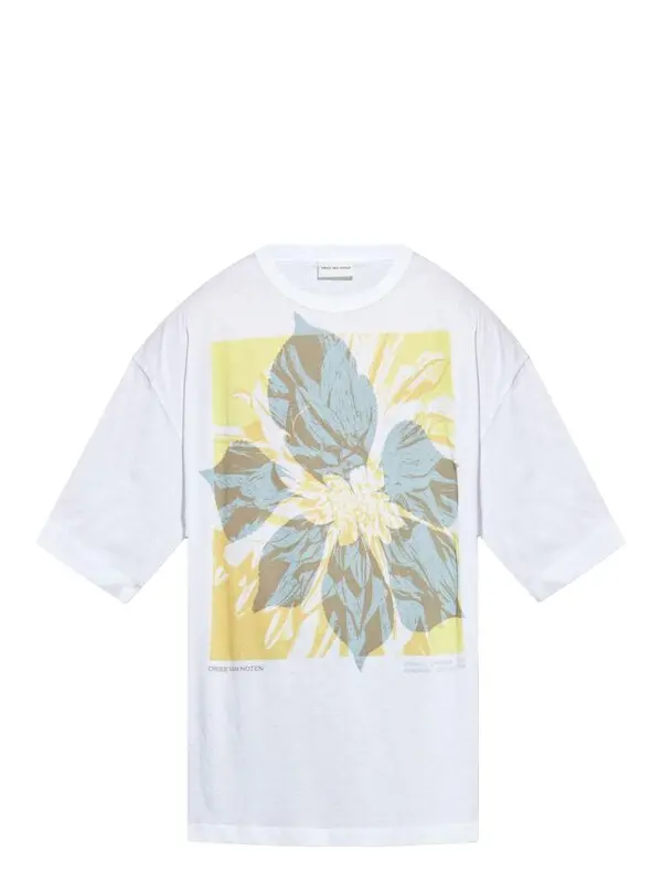 Dries Van Noten Cotton T-shirt - White