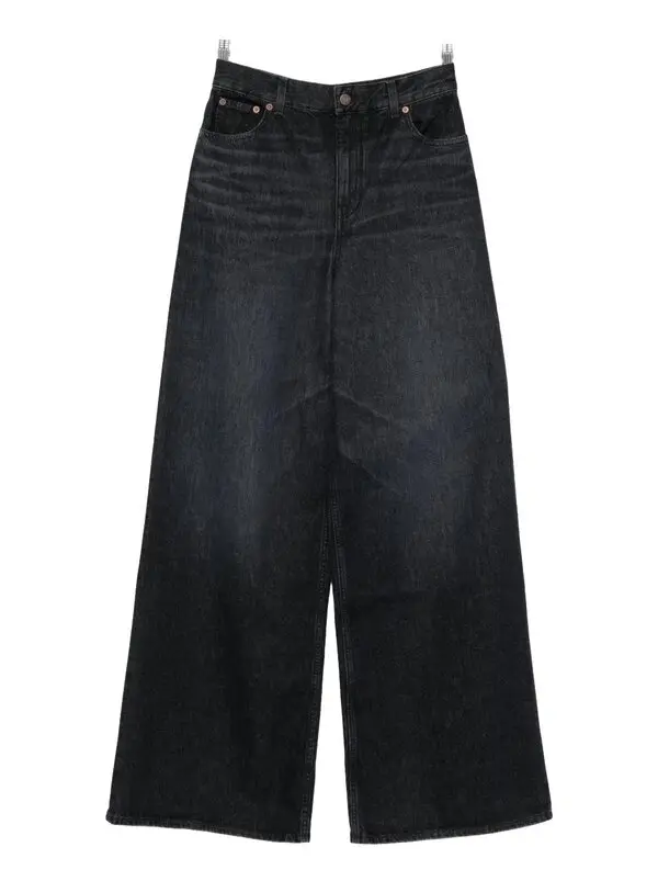 Chloé Wide-leg Denim Jeans - Black