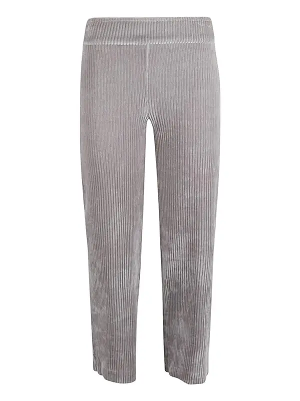 Avenue Montaigne Alex Velvet Trousers - Grey