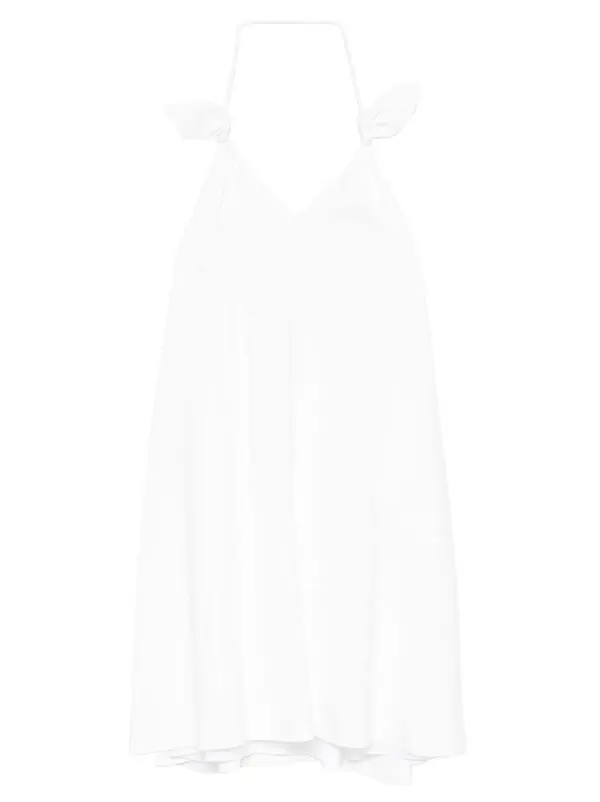 Loewe Flamenco Short Dress - White