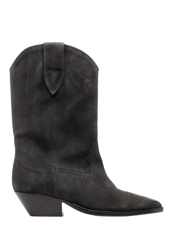 Isabel Marant Duerto Leather Boots - Black