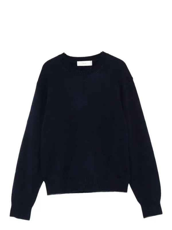 DUNST Wool Crewneck Sweater - Blue