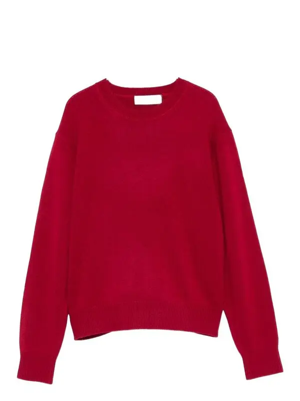 DUNST Wool Crewneck Sweater - Red
