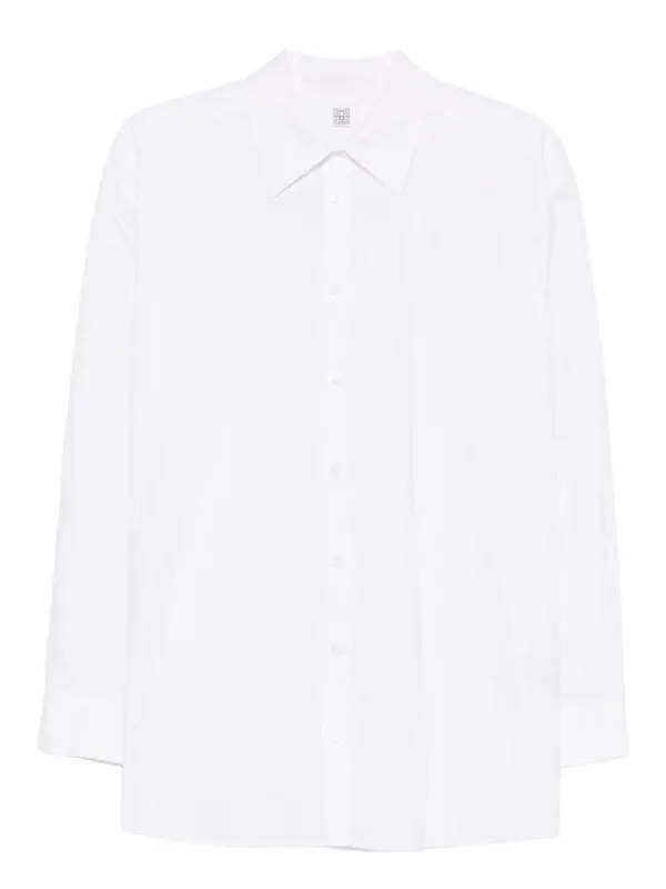 TOTEME Organic Cotton Shirt - White