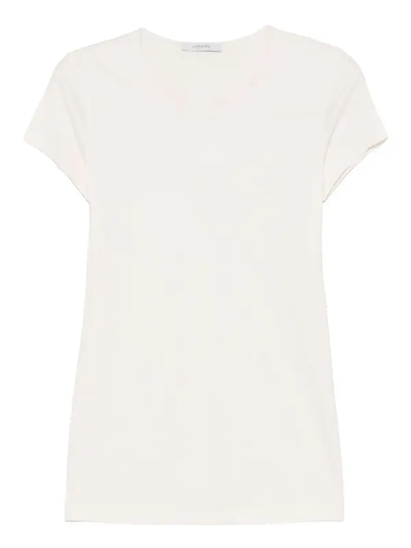 LEMAIRE Cotton T-shirt - White