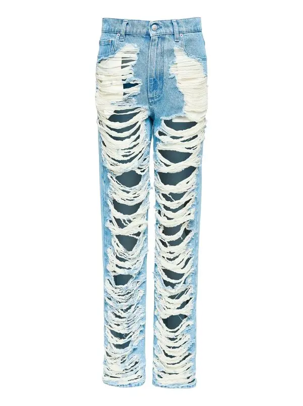 MAISON MARGIELA Denim Cotton Jeans - Sky Blue