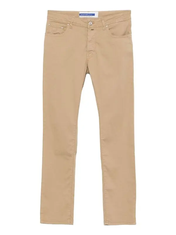 Jacob Cohen Slim Fit Denim Jeans - Beige