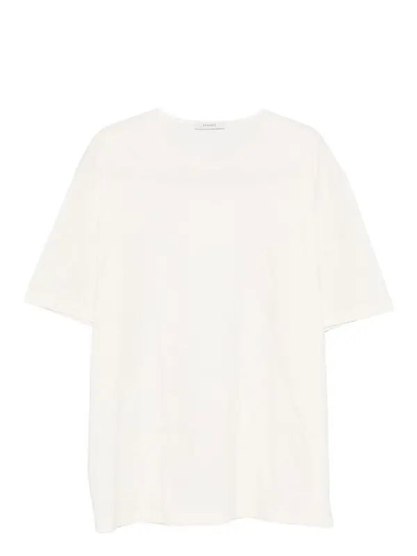 LEMAIRE Cotton T-shirt - White