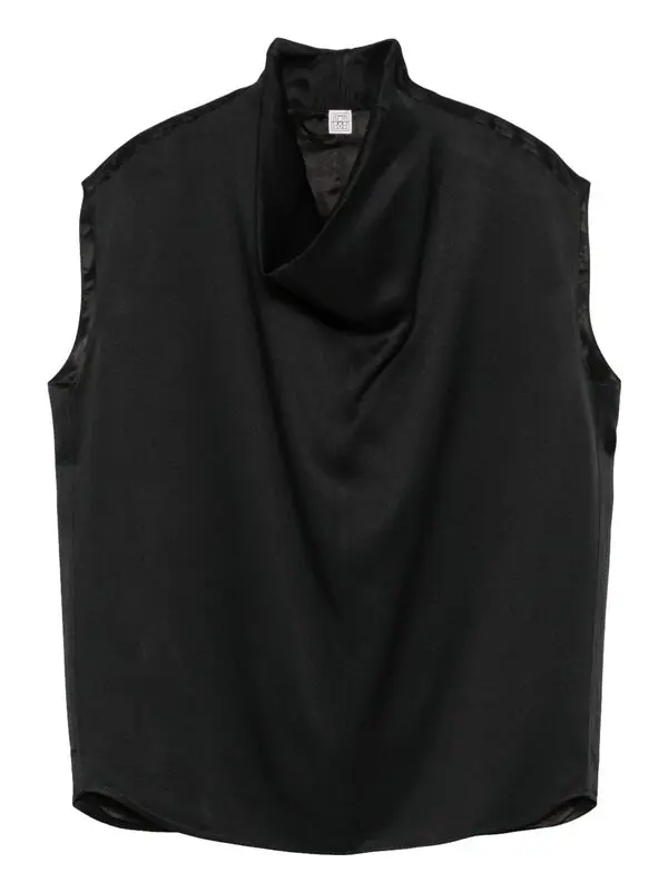 TOTEME Sleeveless Top - Black