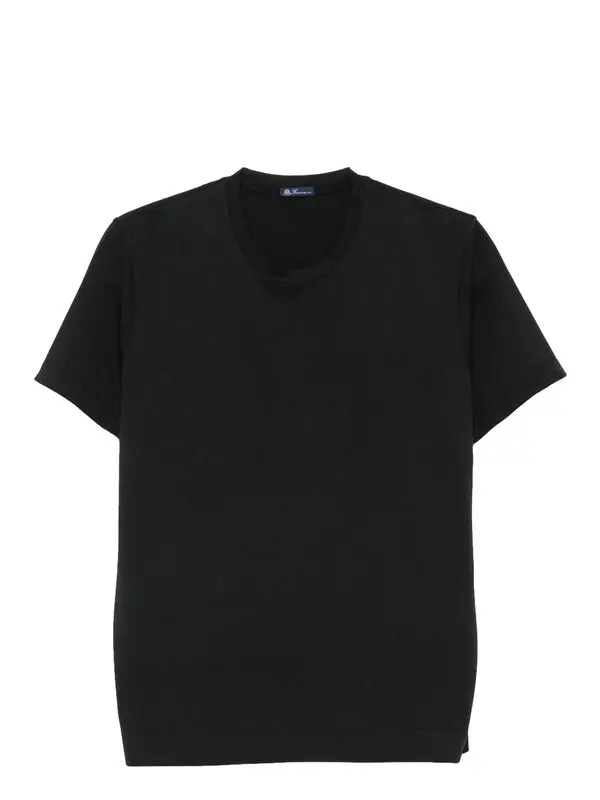 FINAMORE 1925 Cotton T-shirt - Black