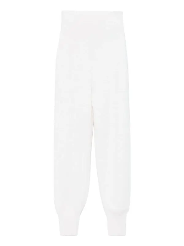 Chloé Wool Knitted Trousers - White