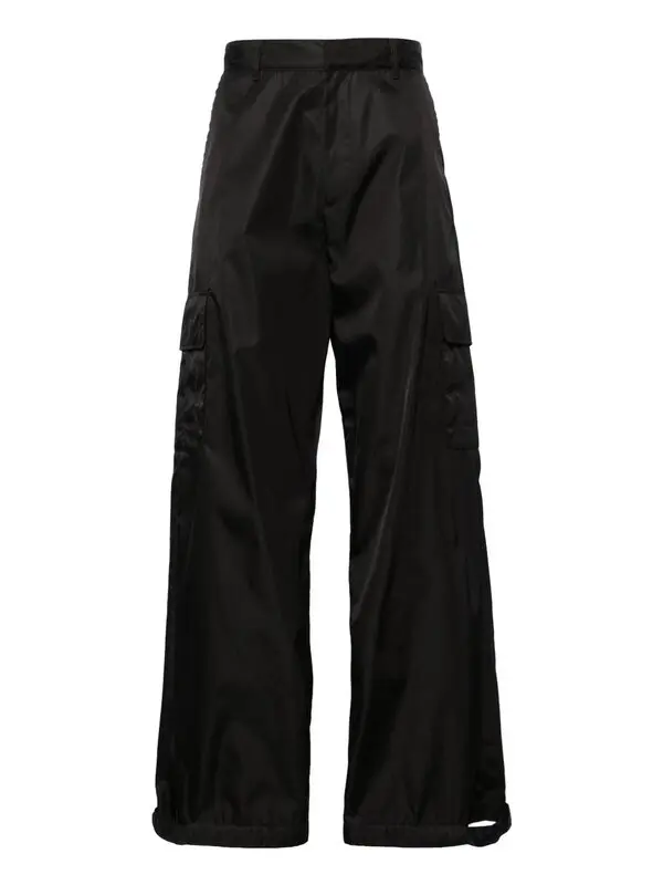 Off White Cargo Trousers - Black