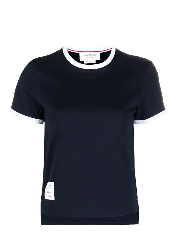 Thom Browne Cotton T-shirt - Blue