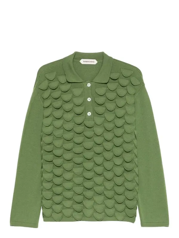 NAMACHEKO Polo Bird Feather - Green