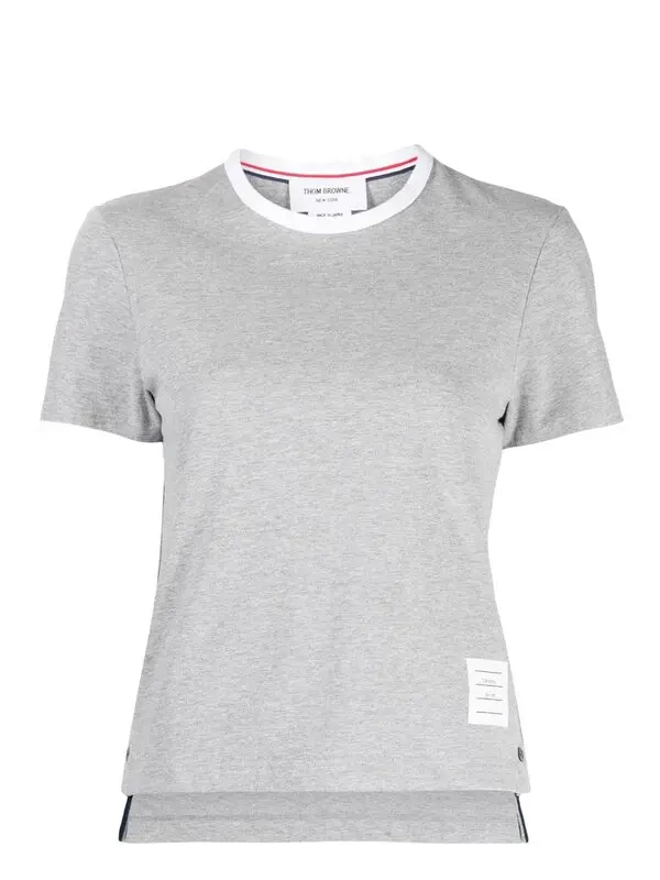 Thom Browne Cotton T-shirt - Grey