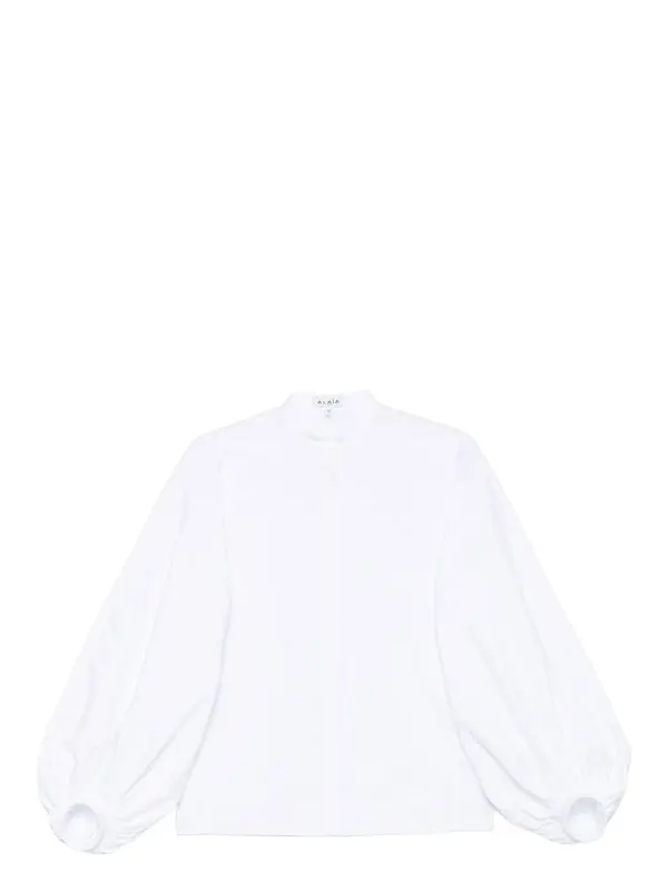 Alaïa Cotton Shirt - White