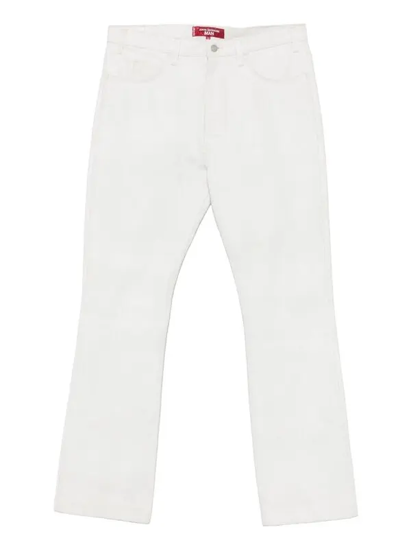 Junya Watanabe Jeans With Logo - White