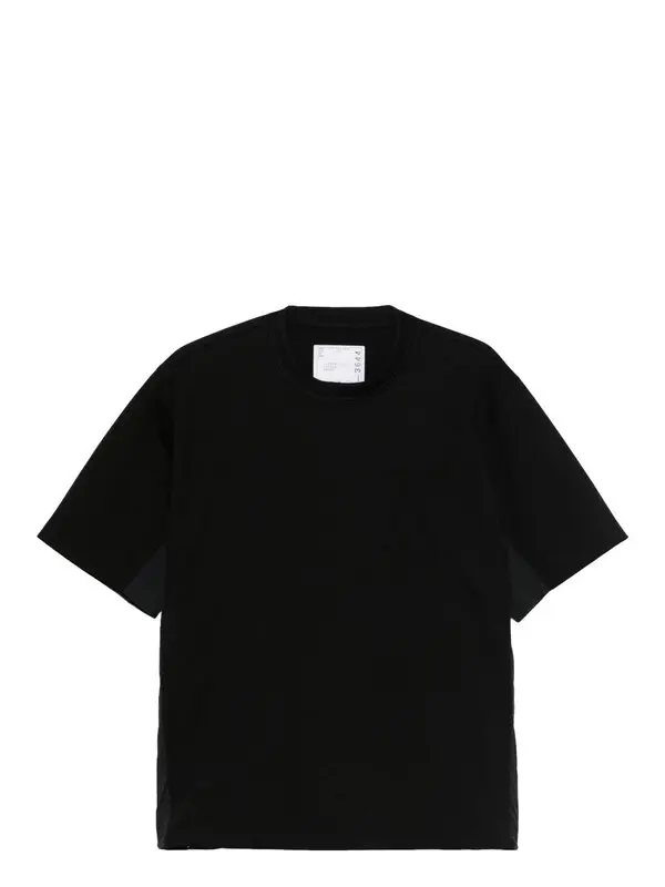 Sacai Cotton T-shirt - Black