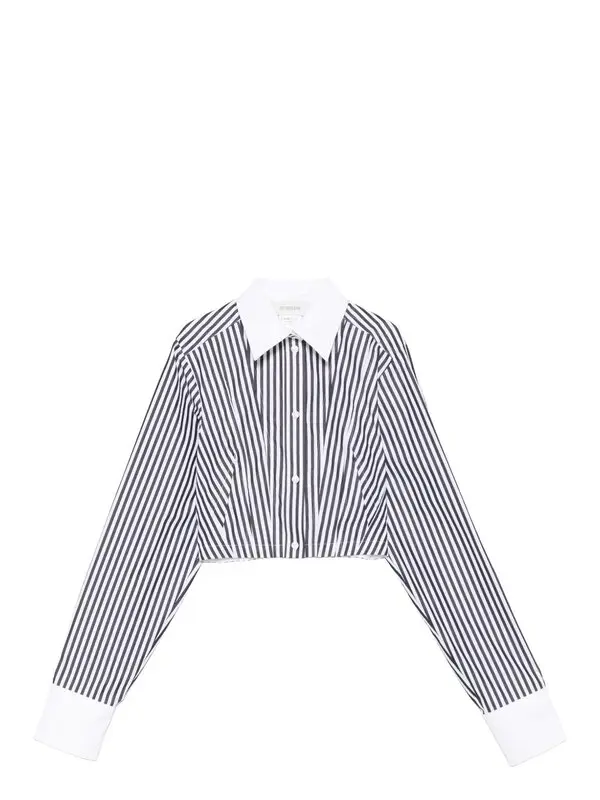 Sportmax Striped Shirt - Black