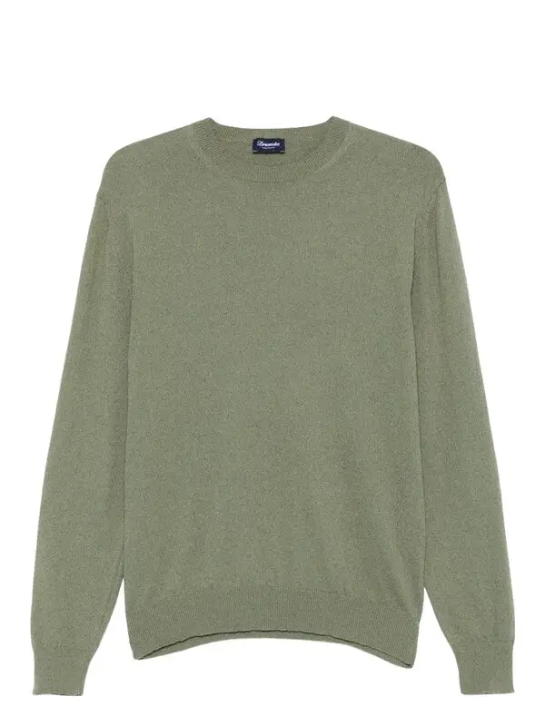 DRUMOHR Knitted Neck Sweater - Green