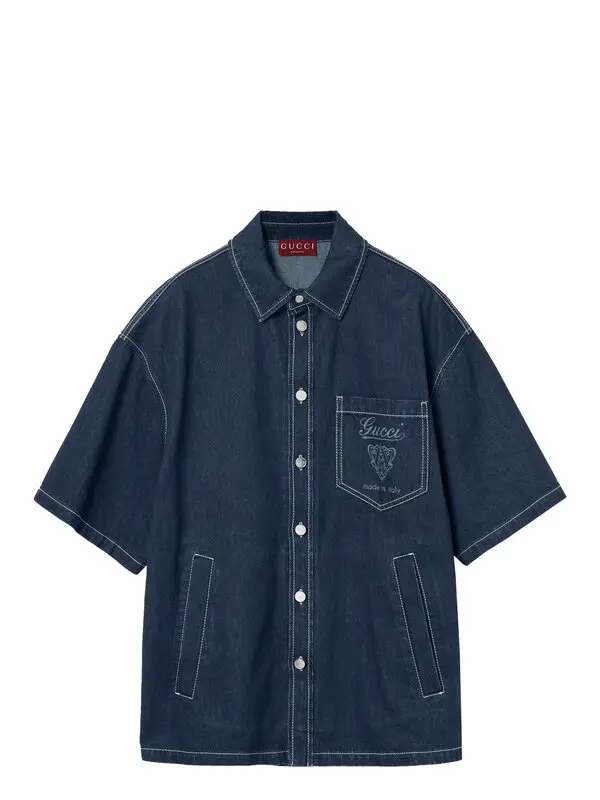 Gucci Denim Shirt - Blue