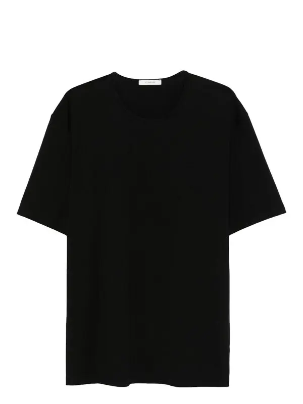 LEMAIRE Cotton T-shirt - Black