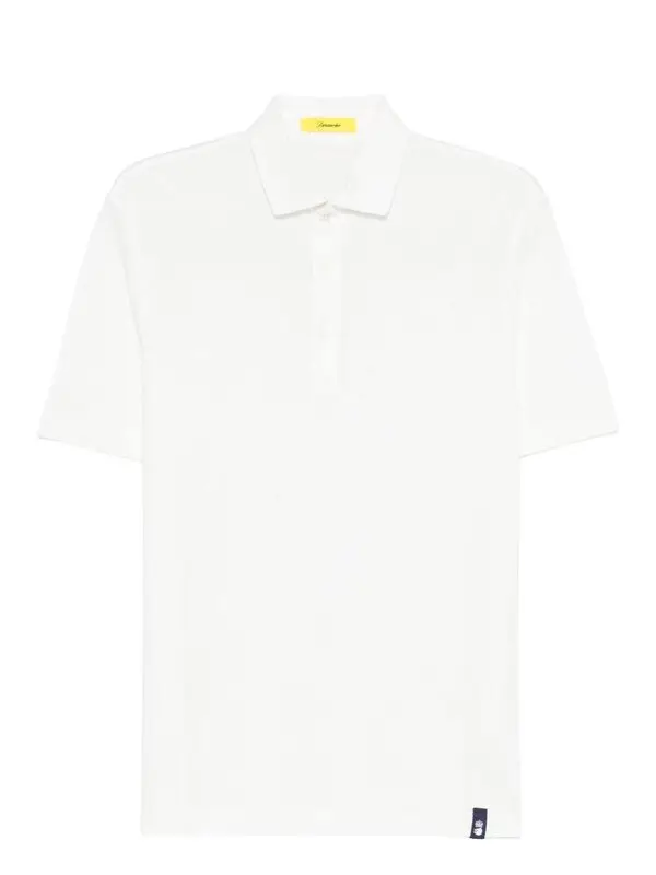 DRUMOHR Cotton Polo Shirt - White