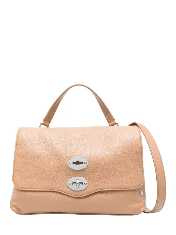 ZANELLATO Postina Daily Small Leather Handbag - Brown