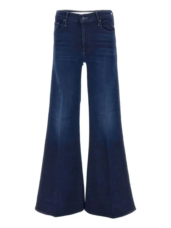 MOTHER The Twister Sneak Denim Jeans - Blue