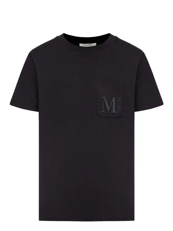 Max Mara Cotton T-shirt - Black