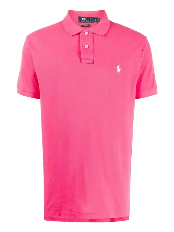 Polo Ralph Lauren Polo Shirt With Logo - Pink