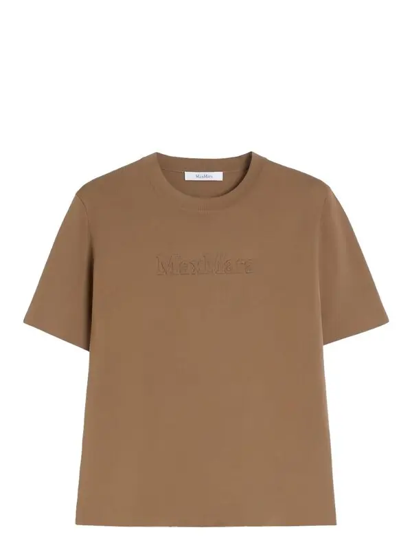 Max Mara Cotton T-shirt - Brown
