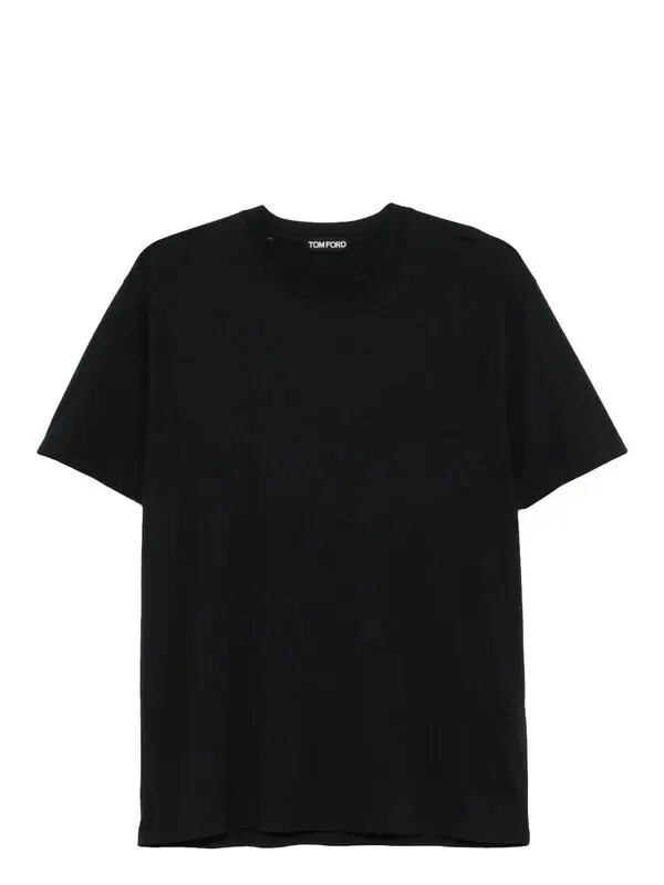 TOM FORD Cotton Blend T-shirt - Black