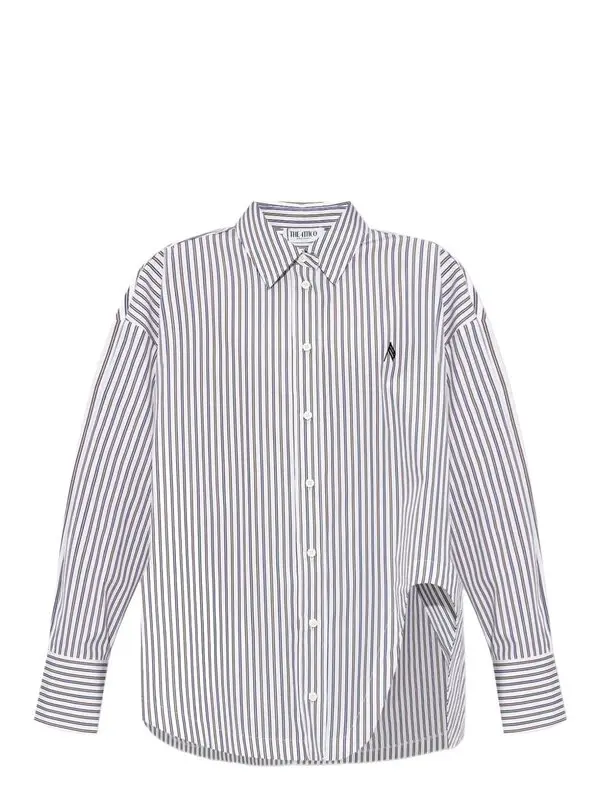 Attico Striped Cotton Shirt - Multi