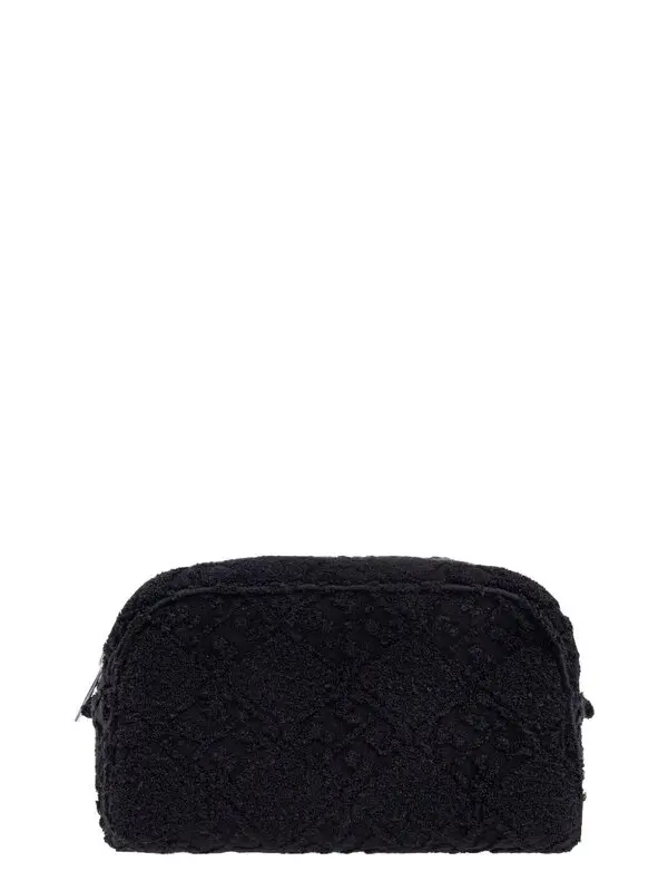 Tory Burch Ella Cotton Pouch - Black