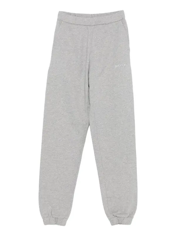 Attico Cotton Sweatpants - Grey