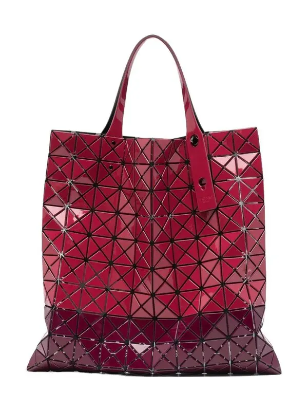 BAOBAO ISSEY MIYAKE Prism Bicolor Shopping Bag - Red