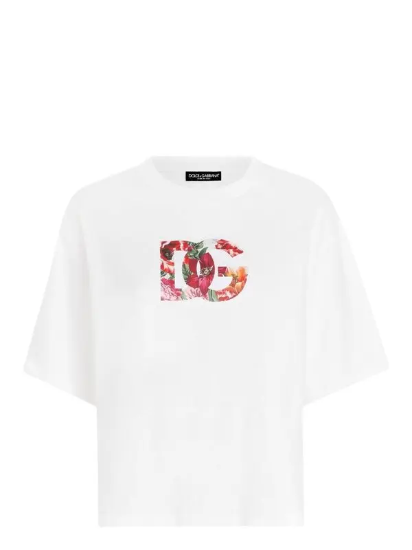 Dolce & Gabbana Logo Cotton T-shirt - White