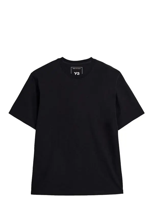 Y3 Cotton T-shirt - Black