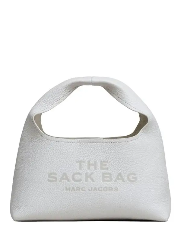Marc Jacobs The Mini Sack Leather Handbag - White