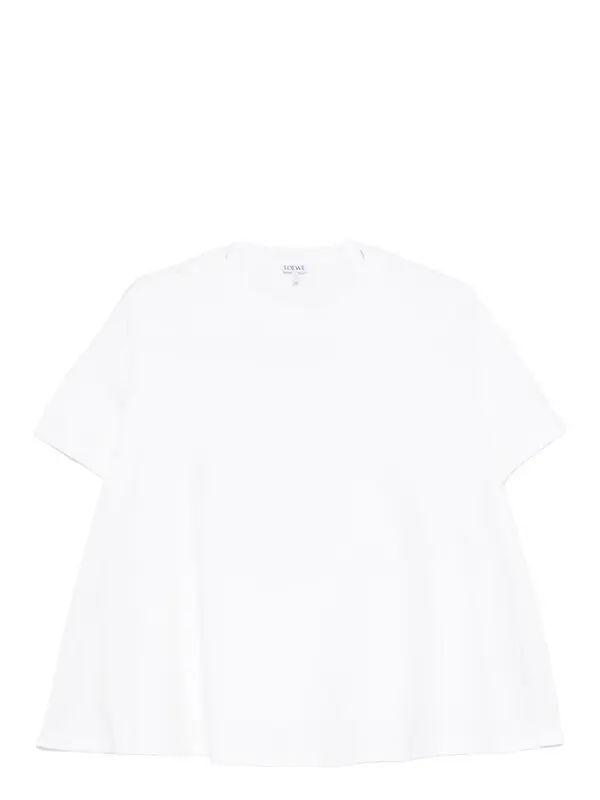 Loewe Trapeze Cotton T-shirt - White