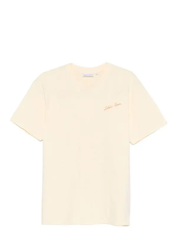 Maison Labiche Logo T-shirt - Yellow