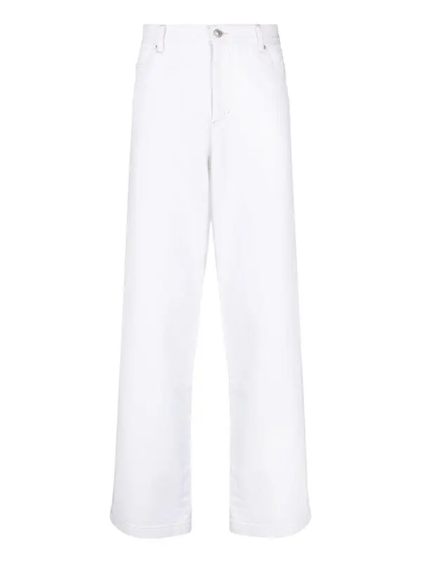 Isabel Marant Jorje Straight Jeans - White