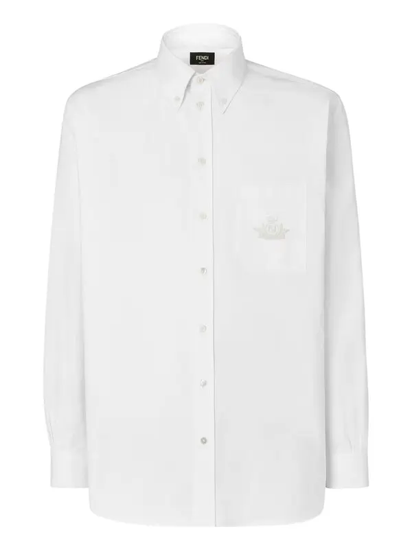 Fendi Cotton Shirt - White