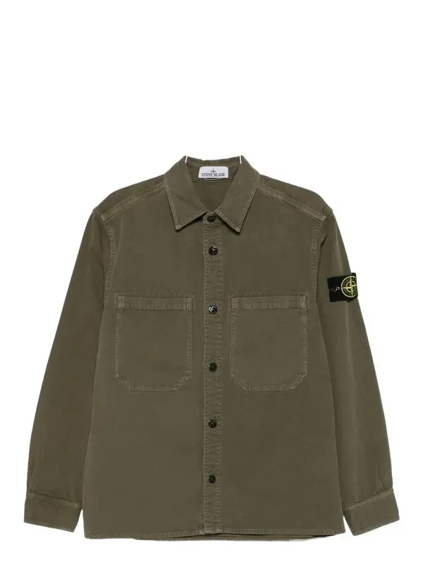 Stone Island Organic Cotton Shirt - Green