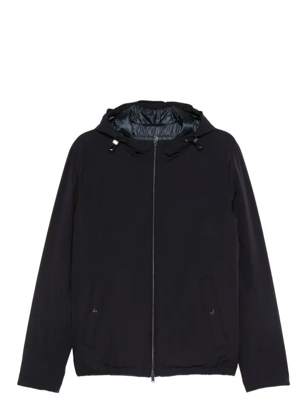 Herno Nylon Blouson Jacket - Blue