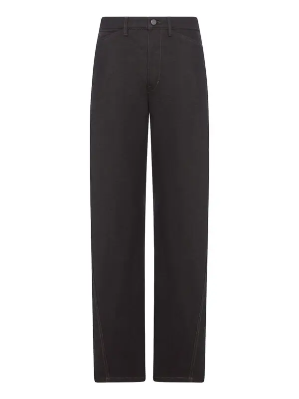 LEMAIRE Cotton Trousers - Black
