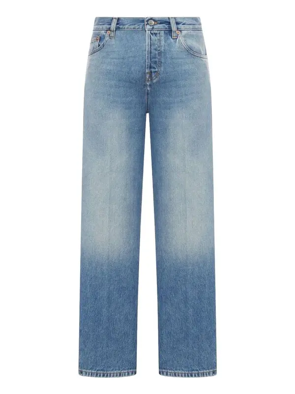 Gucci Denim Cotton Jeans - Sky Blue