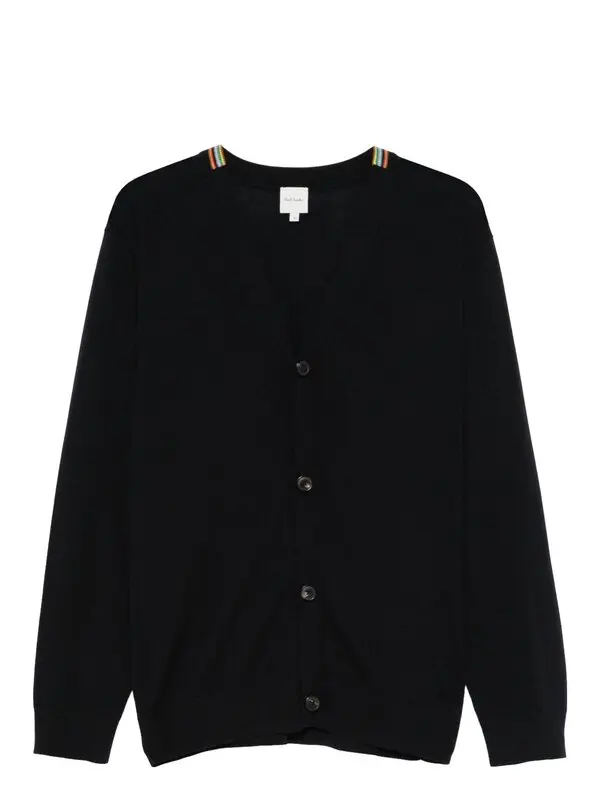 Paul Smith Wool Cardigan - Blue