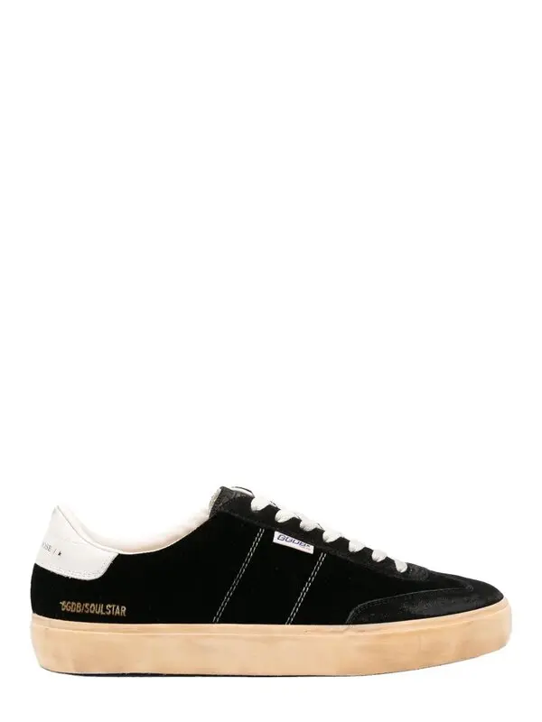 GOLDEN GOOSE Soul-star Leather Sneakers - Black